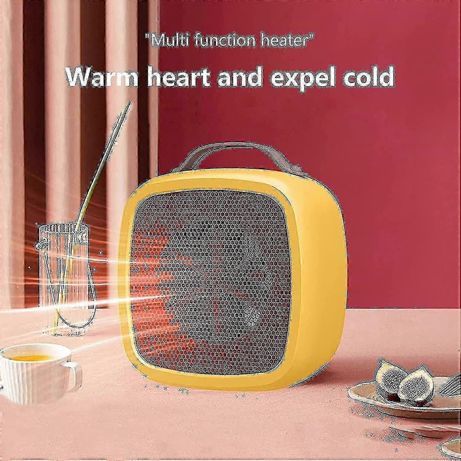 Battery Powered Space Heater - Compact Electric Mini Fan Heater With ...