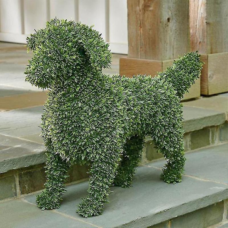 Decorative Peeing Dog Topiary Realistic Ornament Home Indoor Outdoor ...