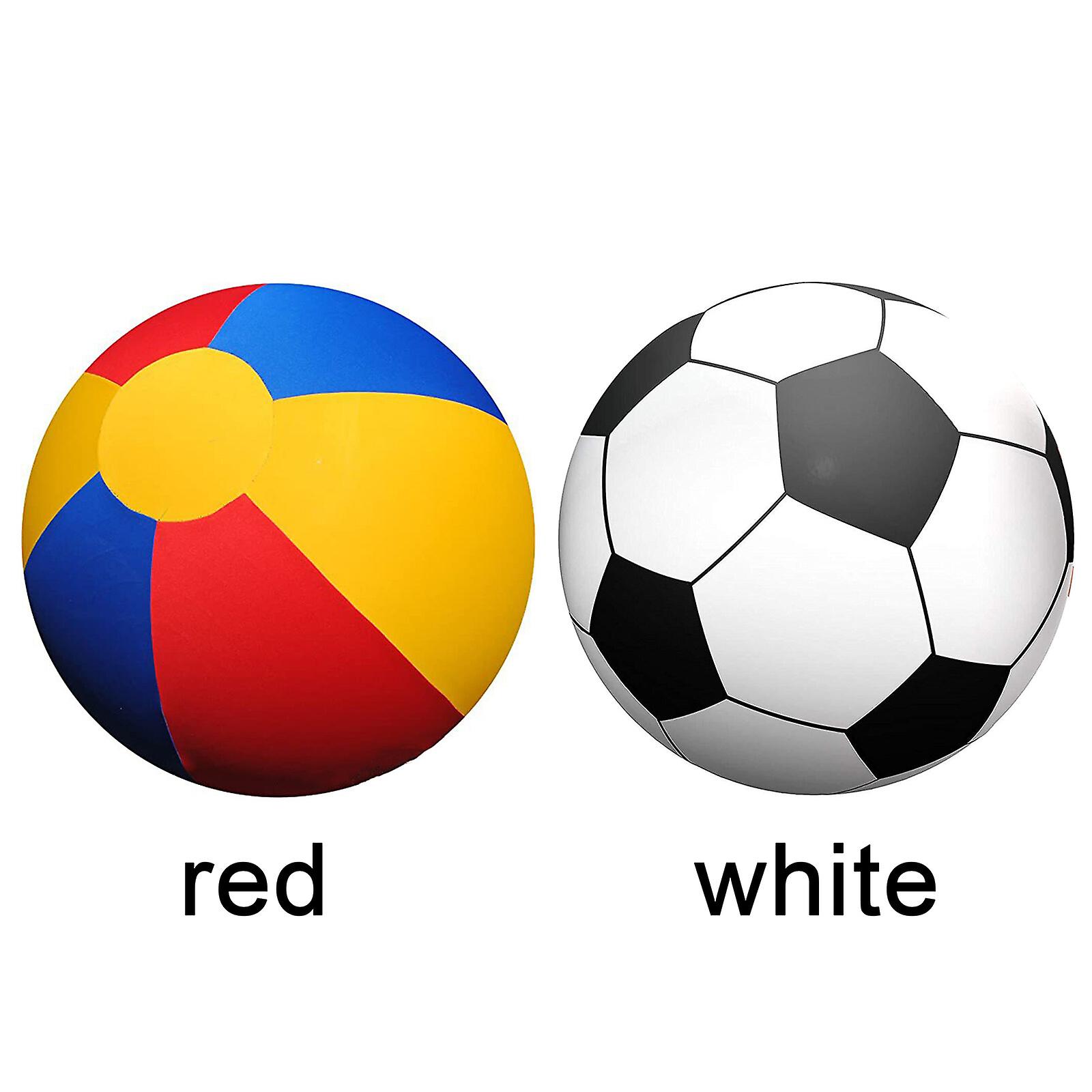 Giant Beach Ball Large Beach Ball, Huge Rainbow Color Ball Bootball For ...