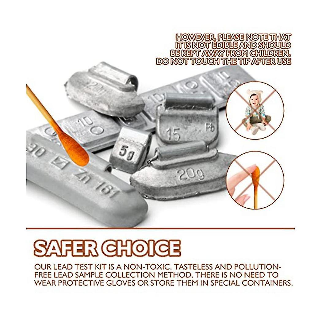 Lead Paint Test Swabs Kit: 60 Pcs Lead Test Kit Swabs, Home Lead Test ...