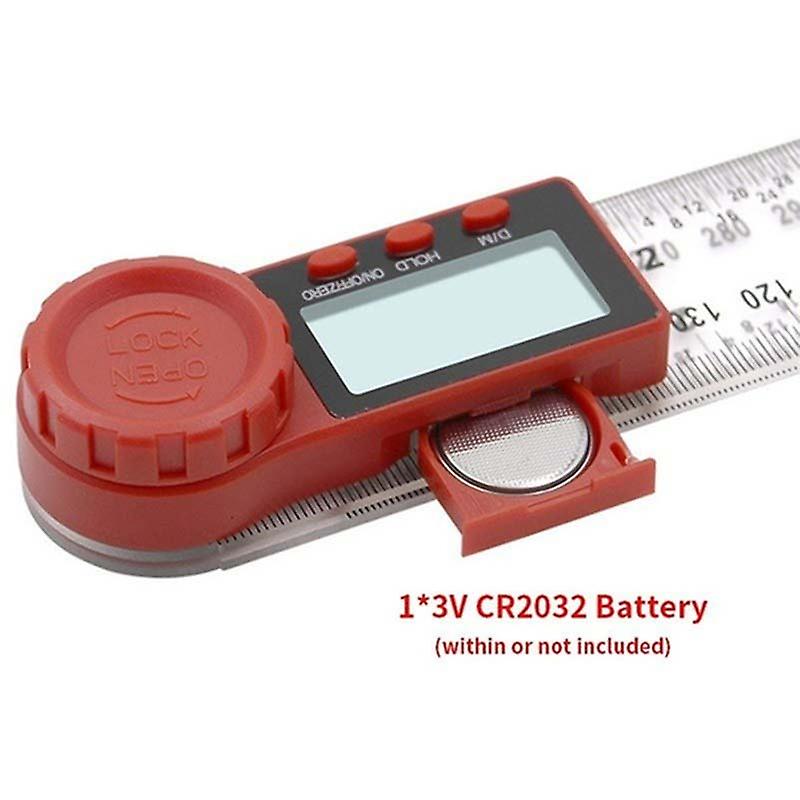 200mm Digital Instrument Angle Inclinometer Angle Digital Scale ...