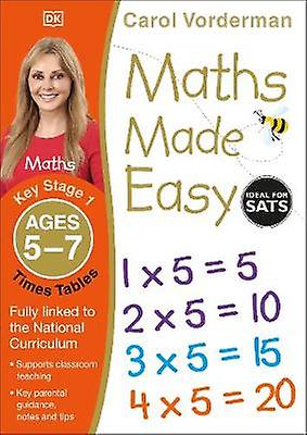 Maths Made Easy Times Tables Ages 57 Key Stage 1 Supports the National ...