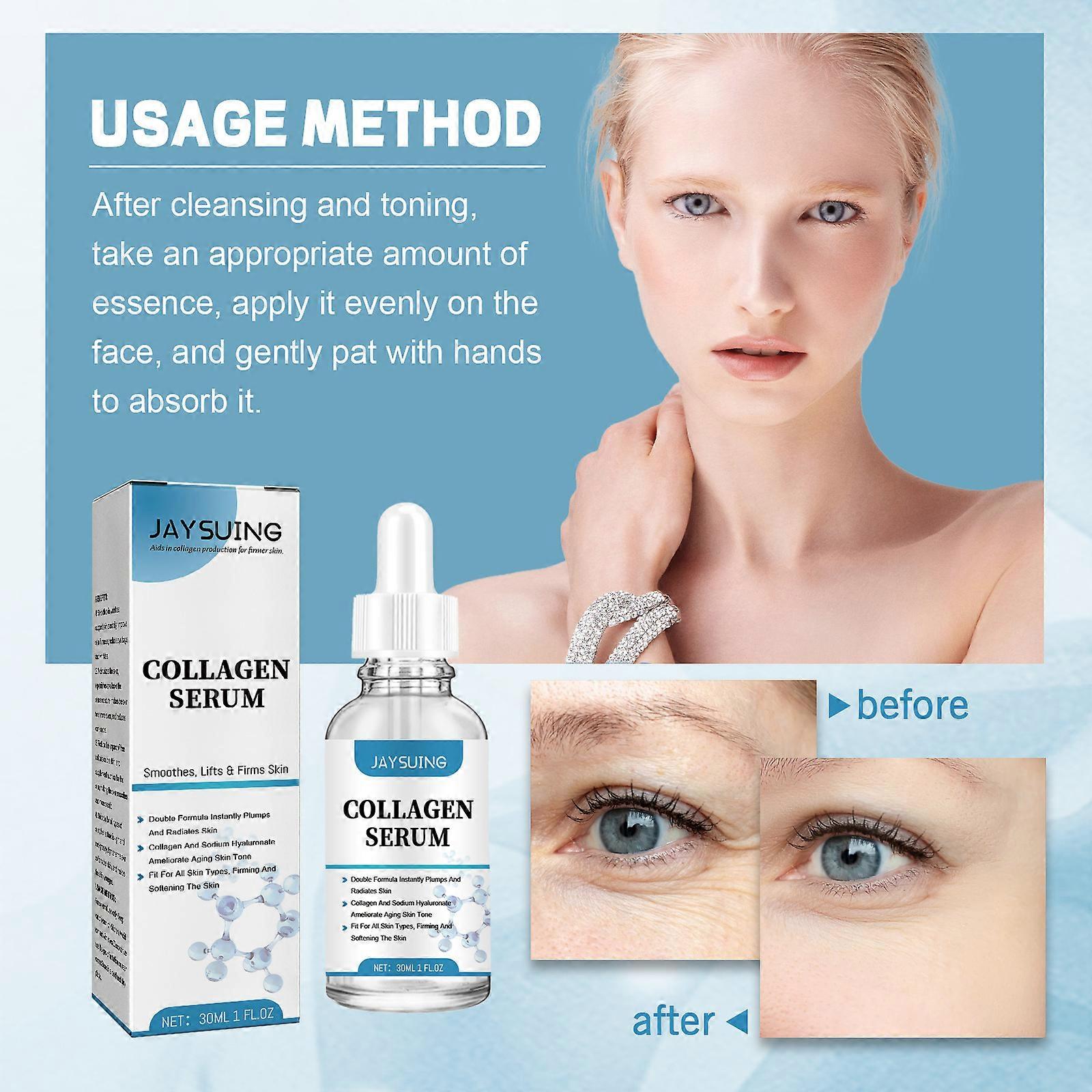 Jaysuing AntiAging The Lifting Face Serum Fade Facial Fine Lines Nourishing And Hydrating ...