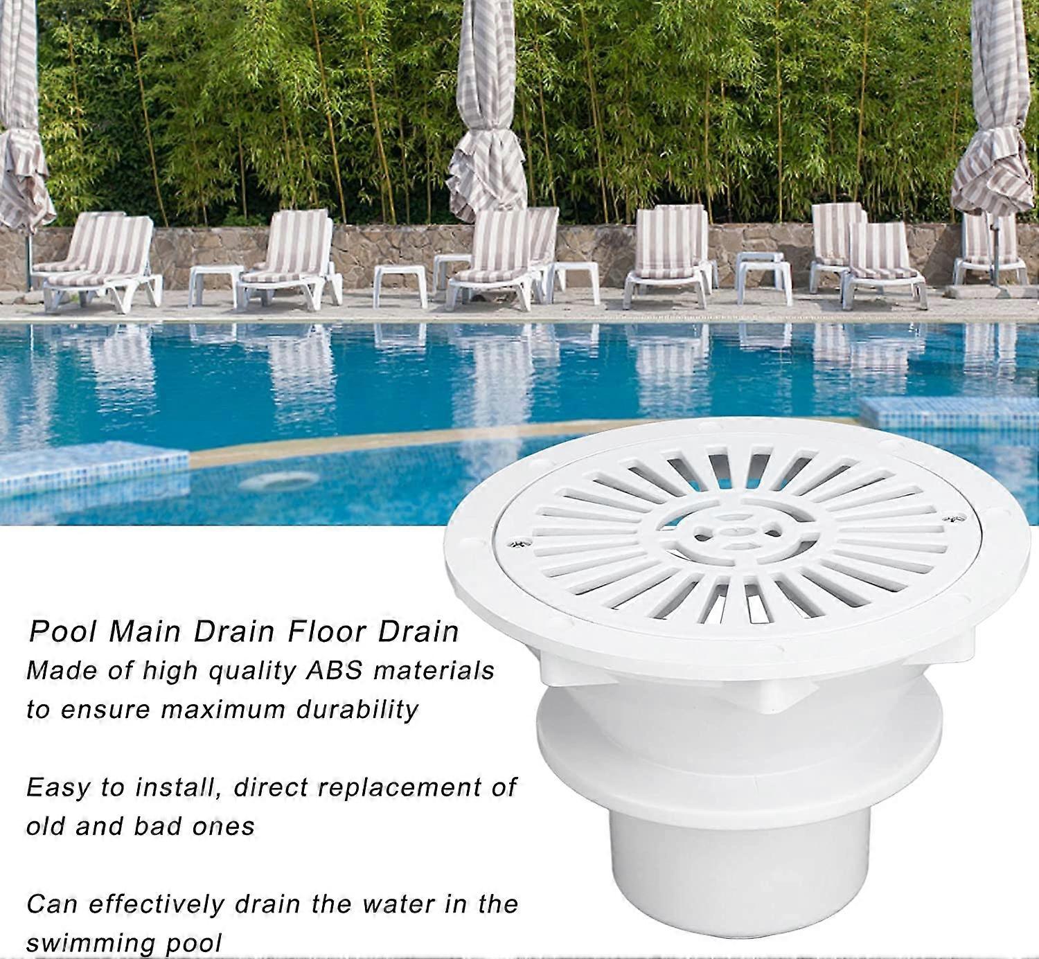 Swimming Pool Drain, Pool Main Drain Floor Drain Swimming Pool In ...