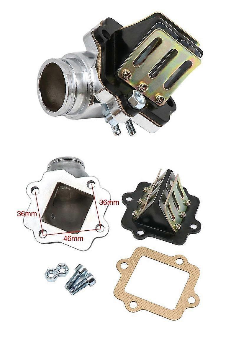 Intake Manifold Aluminum Racing Yamaha Jog50 Jog90 Pwk Pe Koso Jog 50 ...