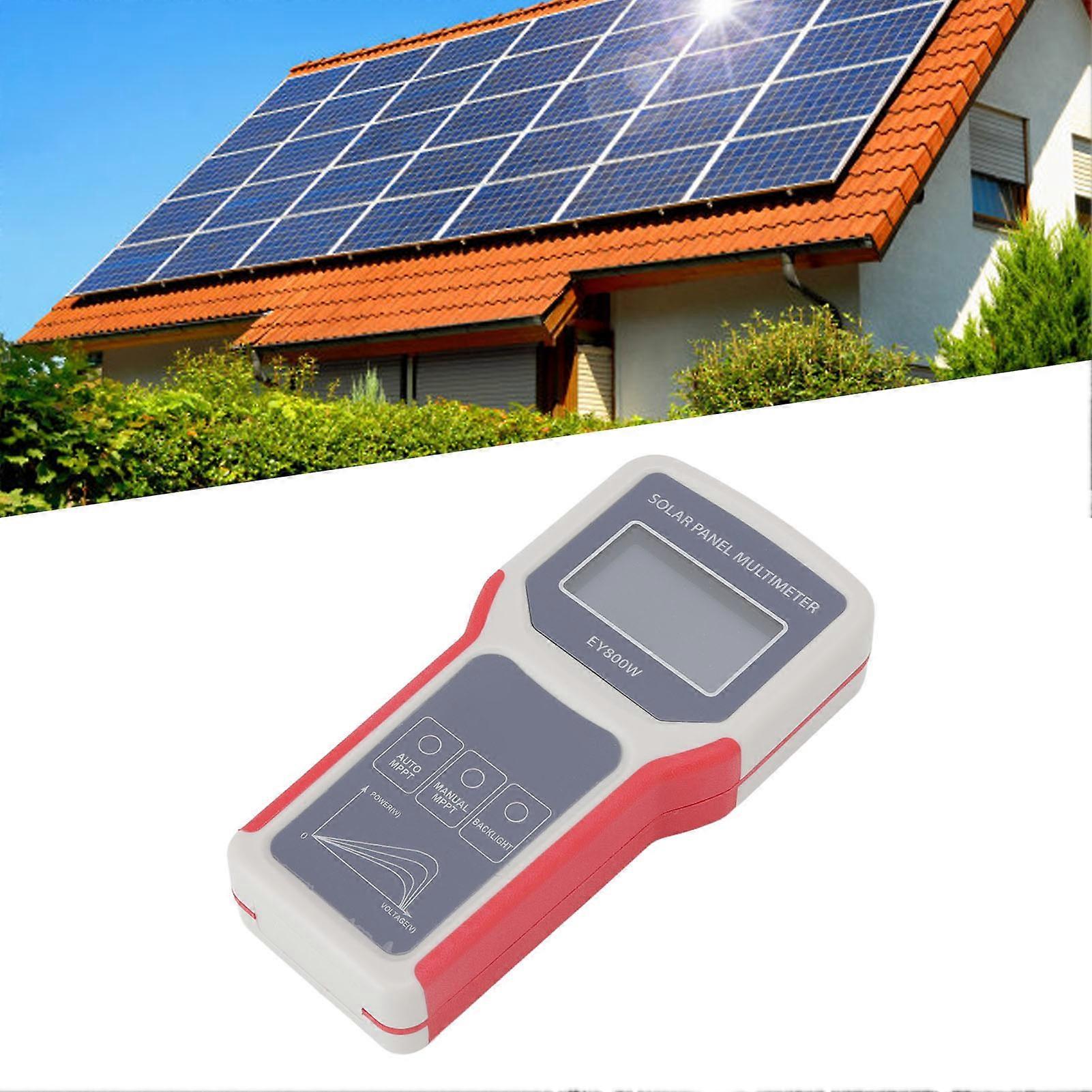 Multifunctional Solar Panel Tester with LCD Display for Photovoltaic ...