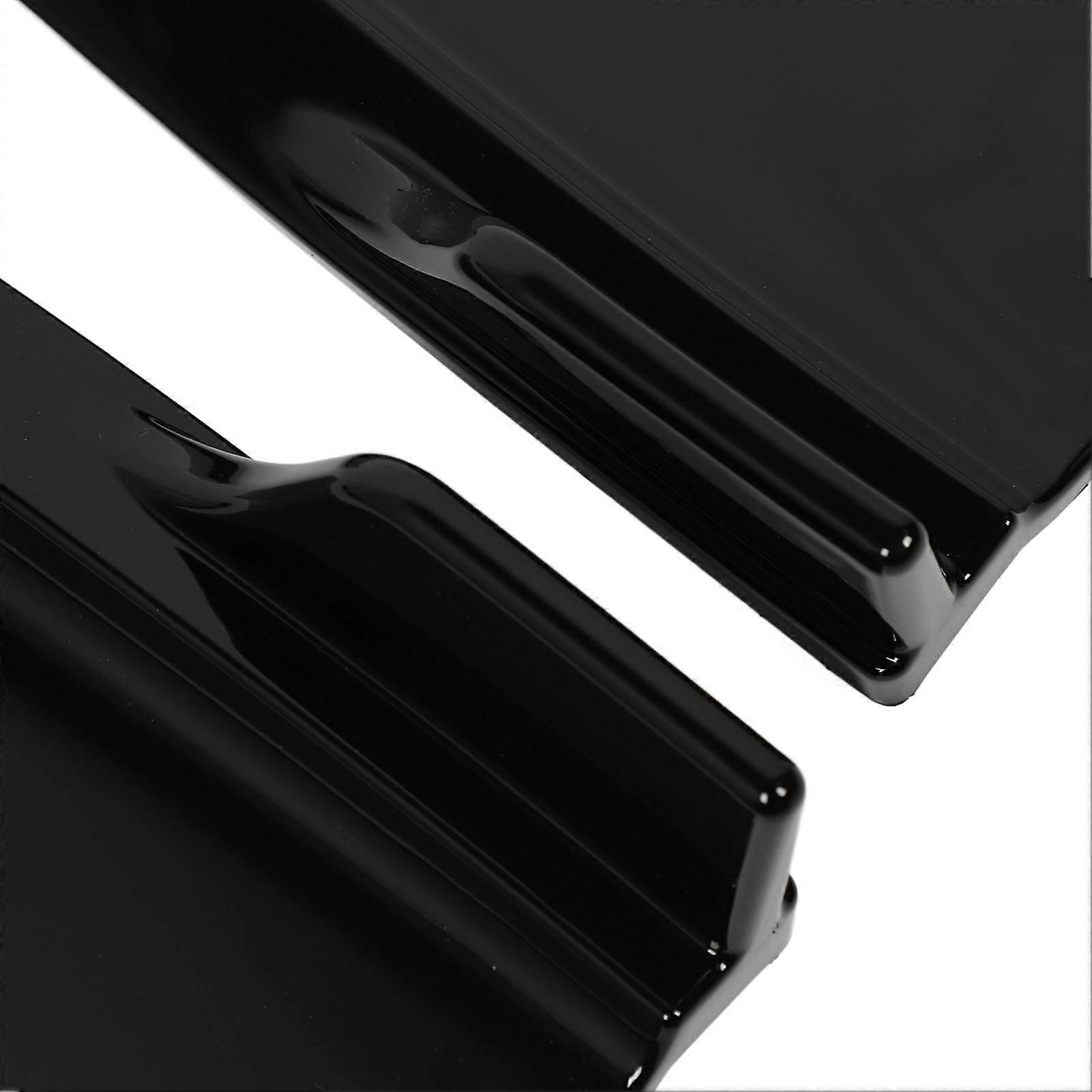 3PCS Front Bumper Lip Spoiler High Toughness V Style Front Lip Body Kit ...