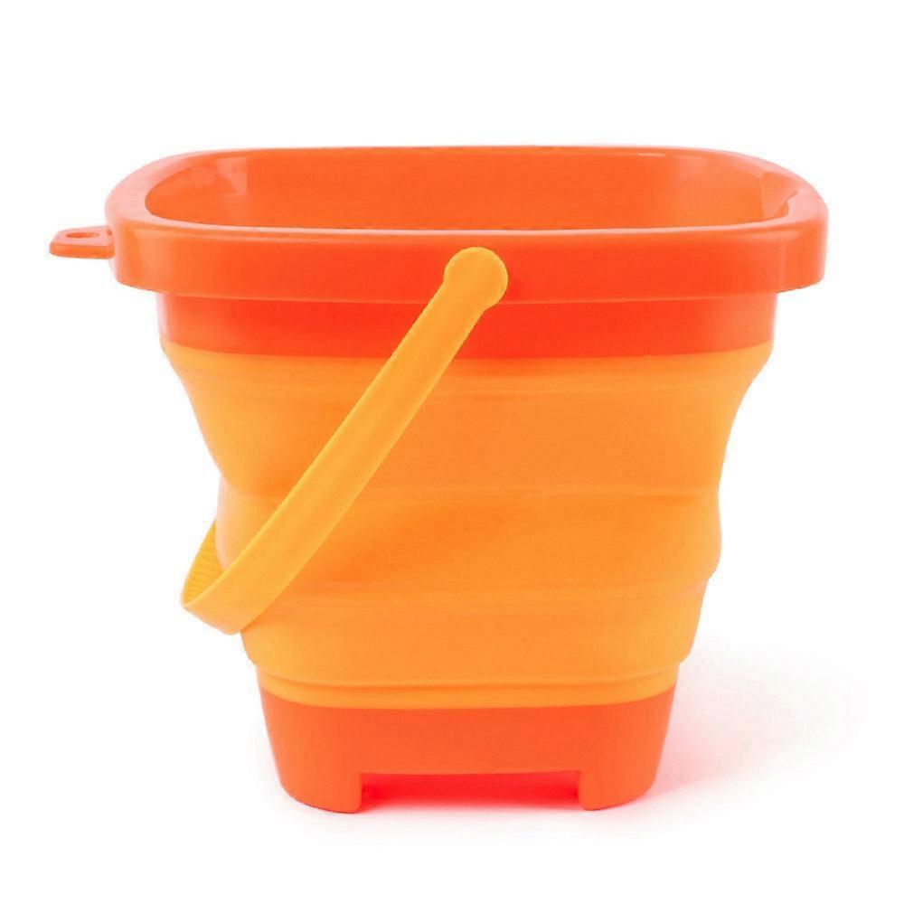 3PCS Foldable Bucket Foldable Pail Bucket Sand Buckets Silicone ...