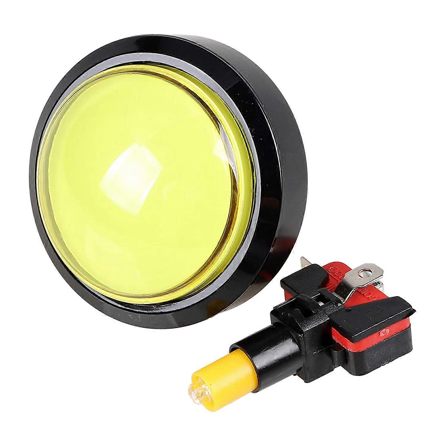 5X Arcade Buttons 60mm Dome 2.36 Inch LED Push Button with Micro-Switch ...