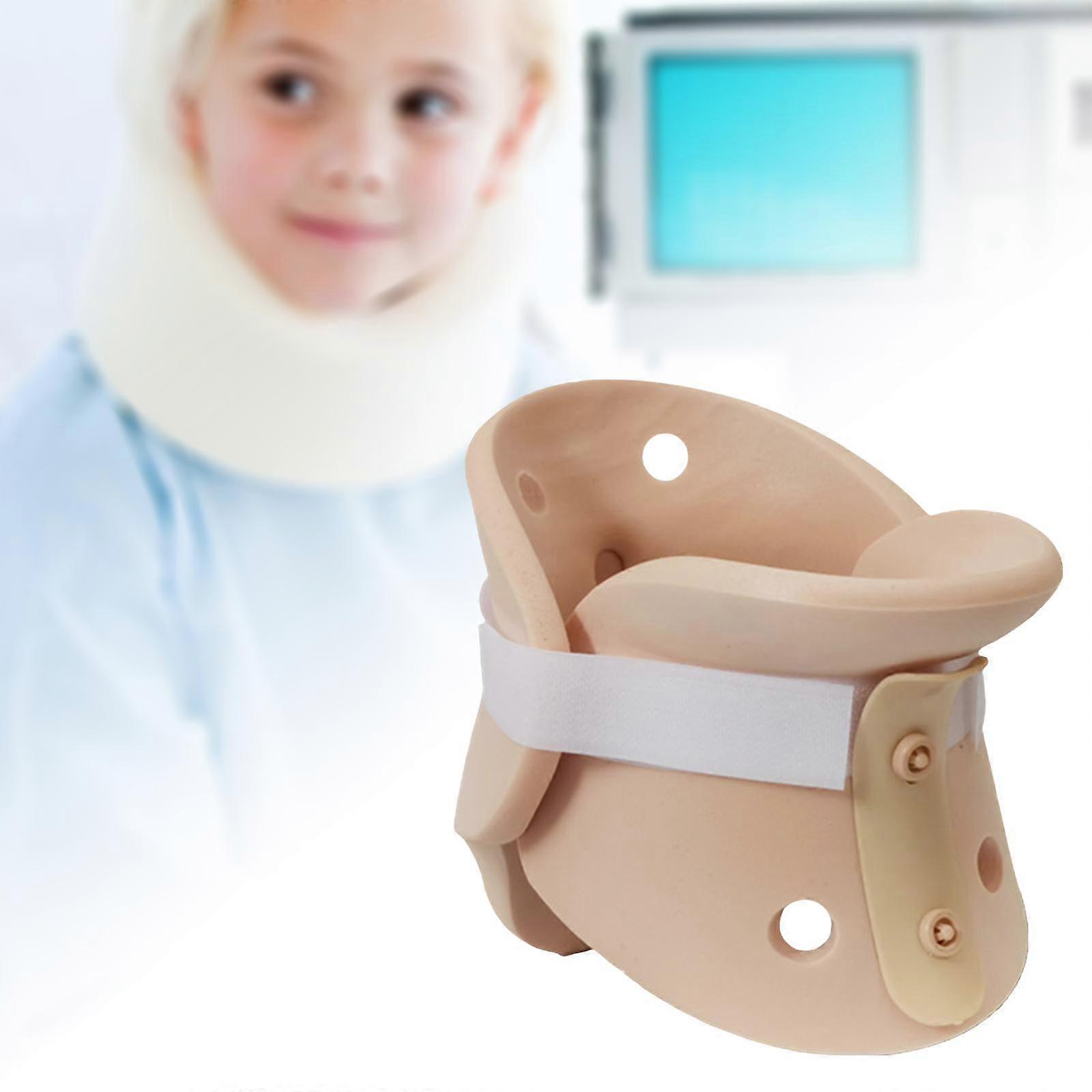 Neck Cervical Collar, Brace Rigid Restricting Stabilization Headrest ...