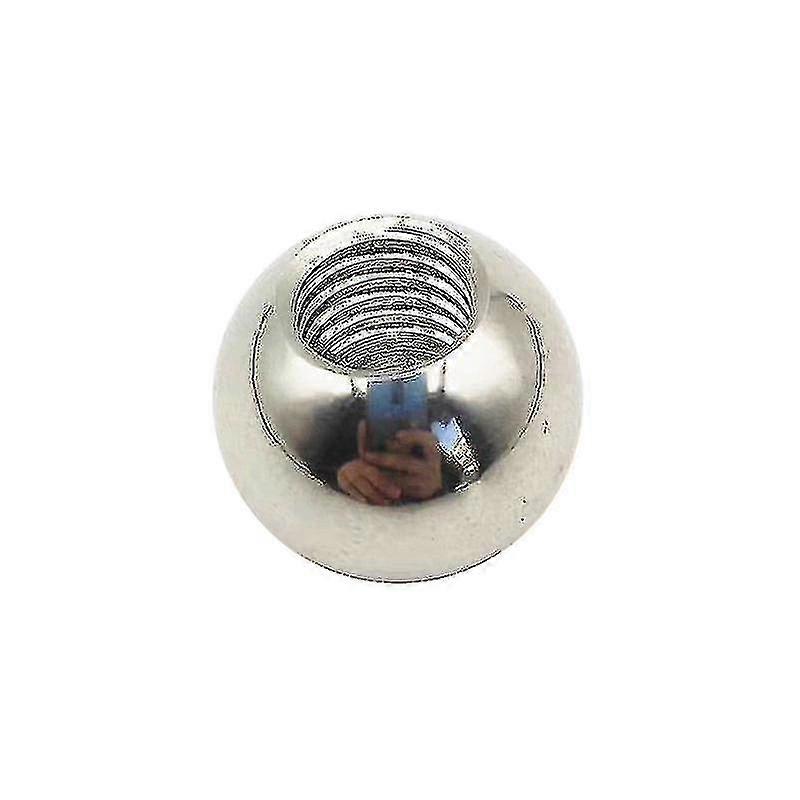 M6 Thread Half Hole Solid Stainless Steel Metric Thread Steel Ball -ys ...