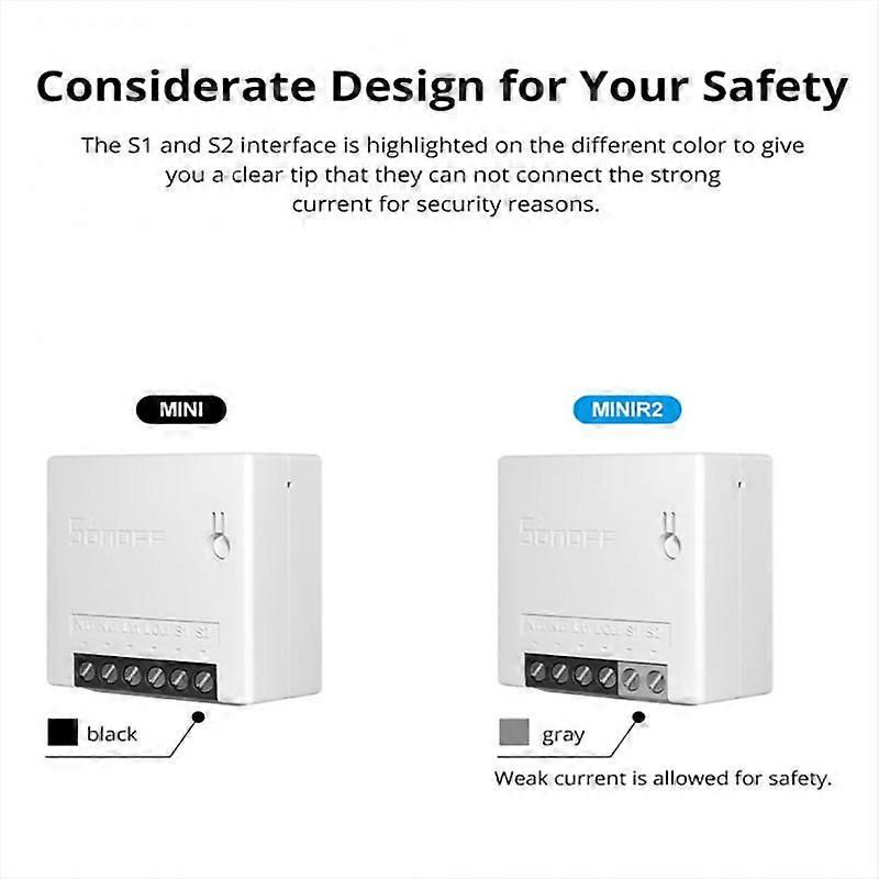 SONOFF MINI R2 DIY Smart Switch Two Way Switch Wifi Switch Module Via E ...