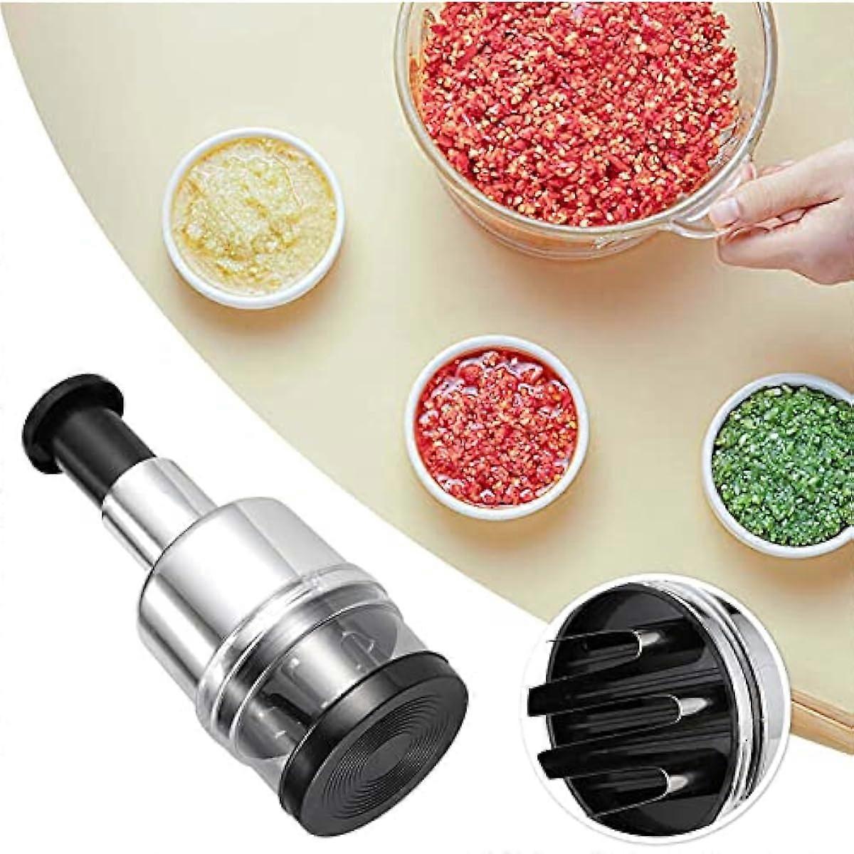 Onion Chopper Hand Onion Cutter Manual Food Chopper Vegetable Chopper ...