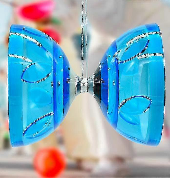 Triple Bearing Large Yoyo Diabolo Toy With Carbon Sticksblue | Fruugo UK