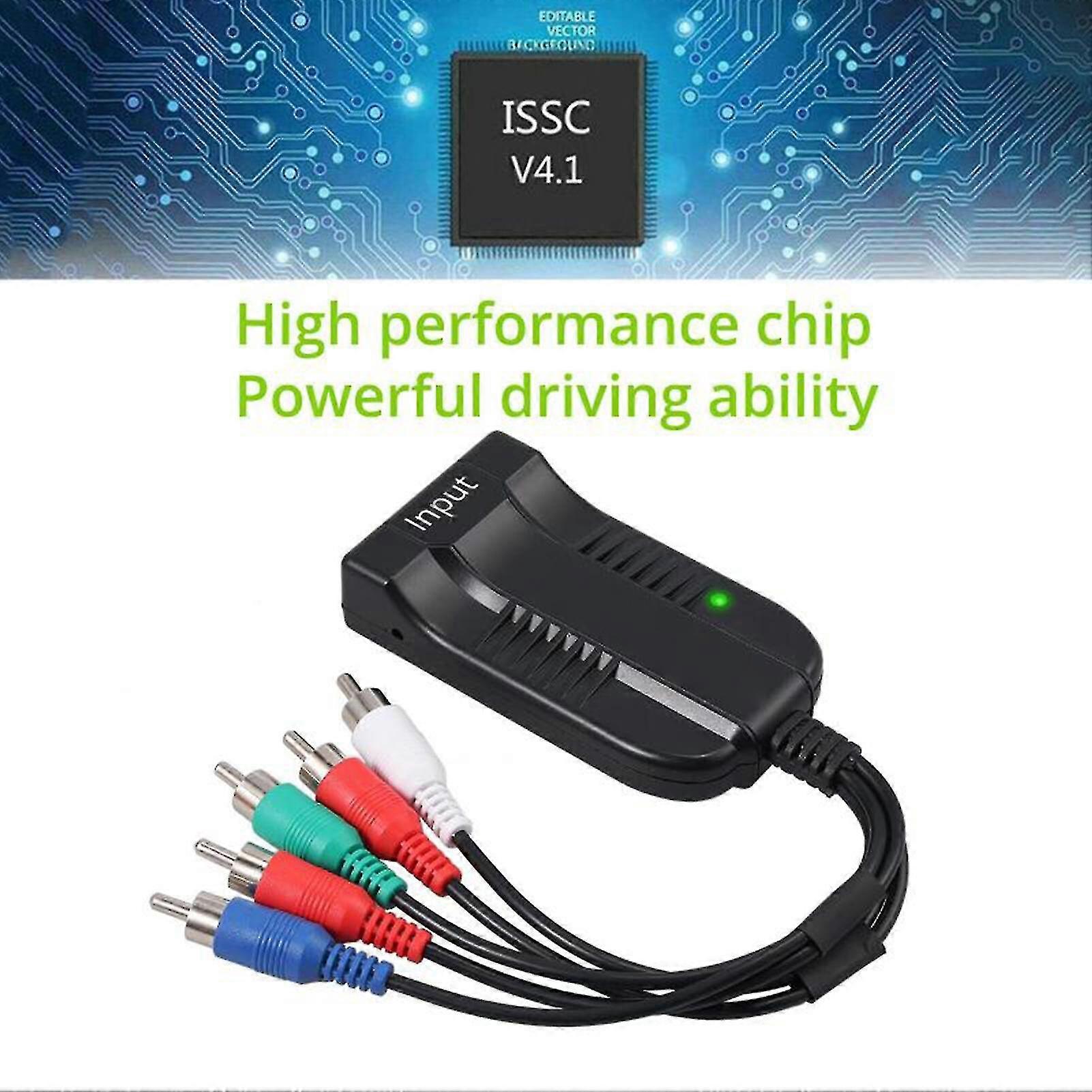 Portable Universal Hdmi-compatible To Ypbpr Component Video Converter ...