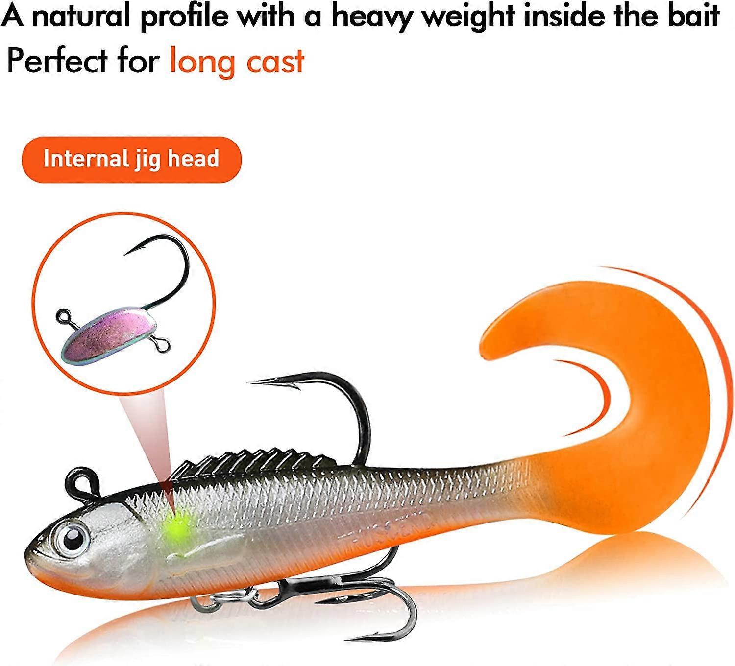 Soft Lures for Carp, Pike, Trout, Bass, Hardbait Fishing with BKK or ...
