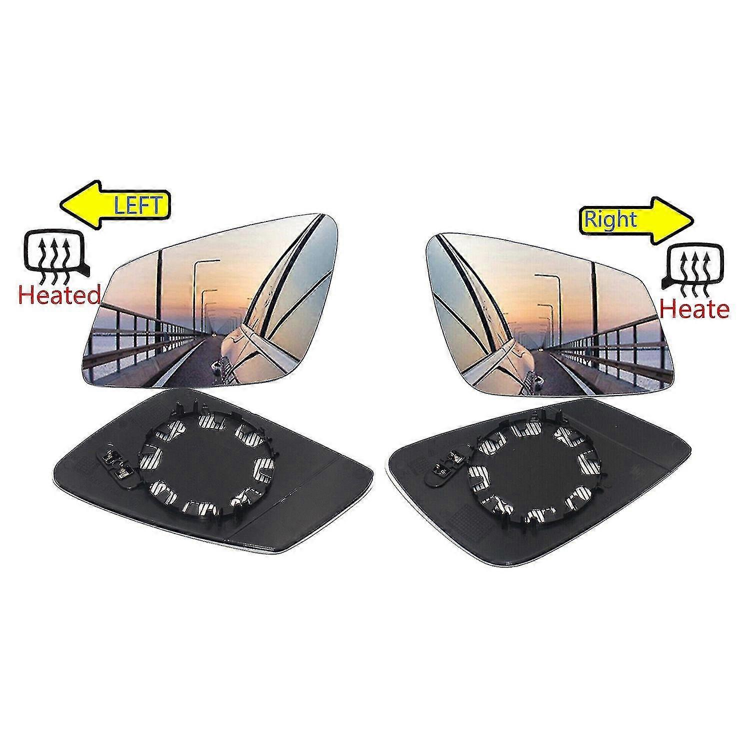 Right Side Rearview Mirror Glass For Bmw 1 2 3 4 5 Series F20 F22 F30 ...