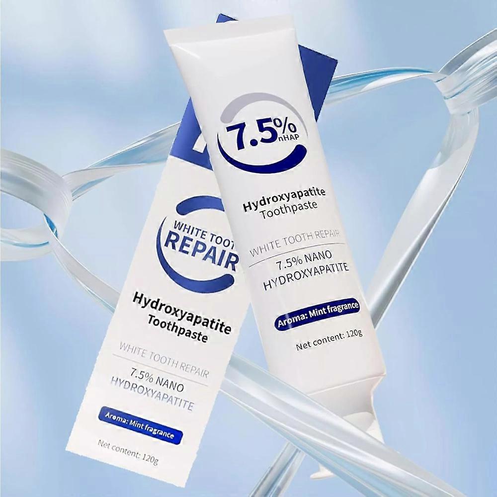 Hydroxyapatite Toothpaste for Enamel Protection, Gentle Mint, Fresh ...