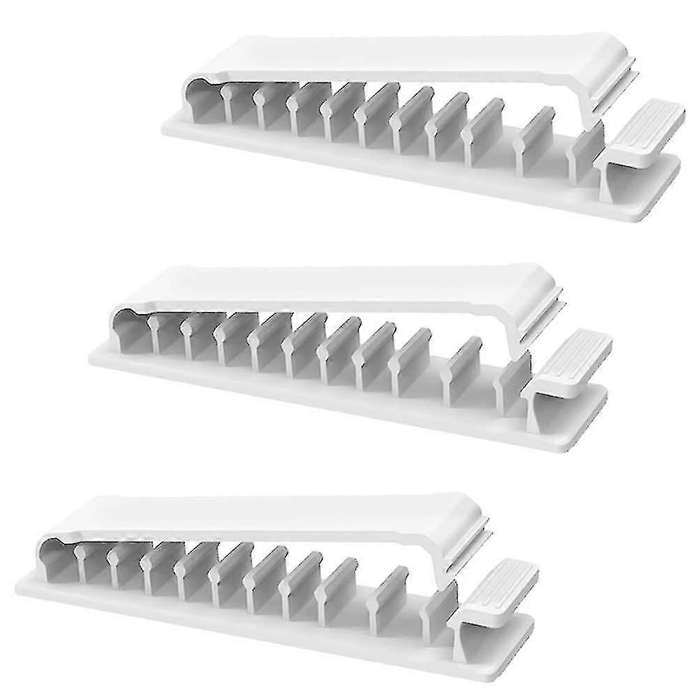Cable Clips Holder Self Adhesive Desk Wire Tidy Organizer Cable Cord ...