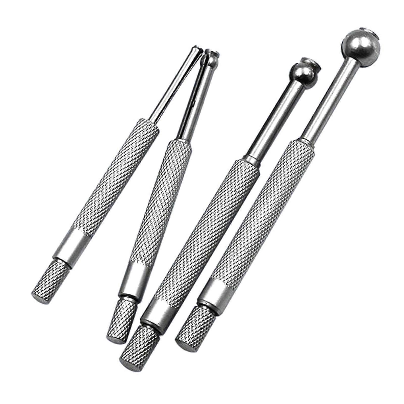 4-Piece Small Hole Gauge Set Ball Type Telescoping Gauges 1/8 inch - 1/ ...