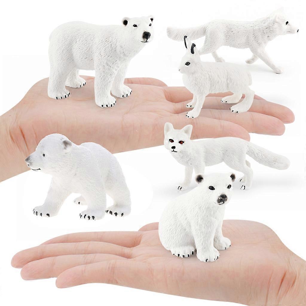 Arctic Animals Figures Toy Arctic Animals Figurines Realistic Arctic ...