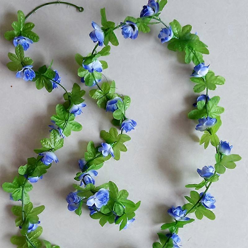 1Pc Easy to Maintain Rose Artificial Vines Plastic Delicately Cut ...