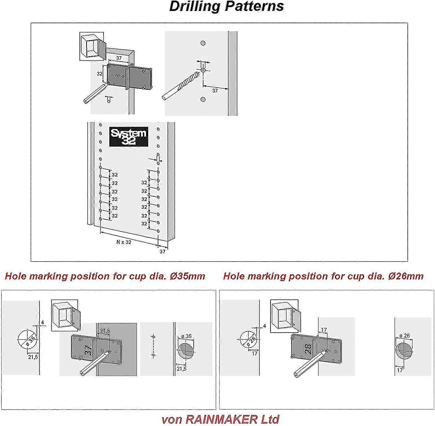 90 Degree Full Overlay 26mm Soft Close Mini Hinges With Hydraulic ...