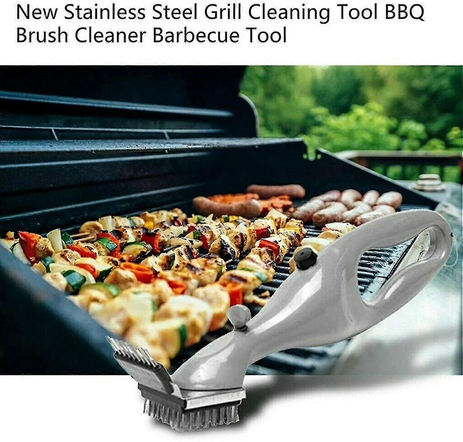 Steam Clean Grill Grill Brush For Charcoal Cleaner With Steam Or Gas ...