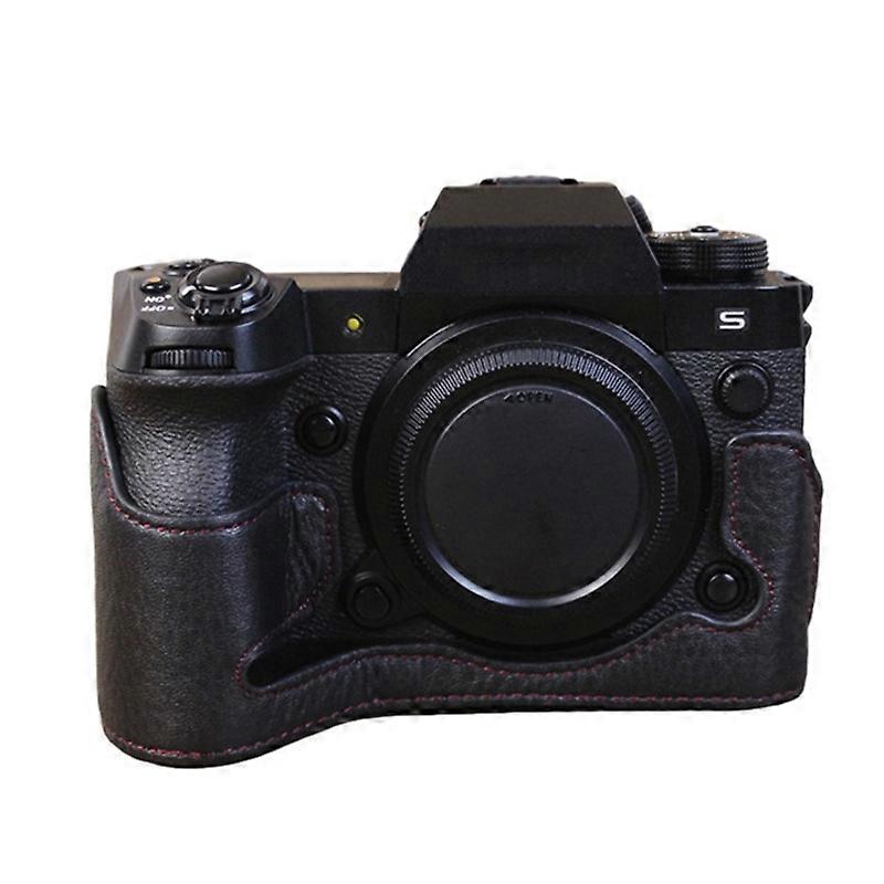 Type B For Fujifilm X-H2s/X-H2 Camera Bottom Shell Genuine Leather ...