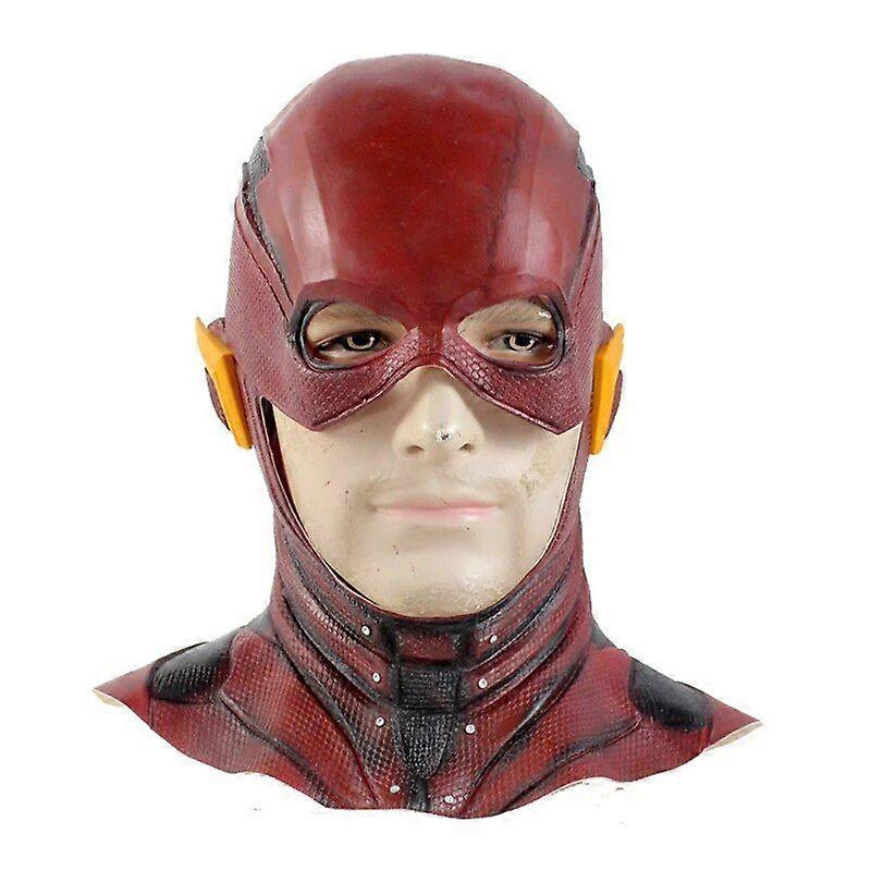 New Barry Allen The Flash Cosplay Costumes Masks Women Men Spandex Zentai Jumpsuits With Latex ...