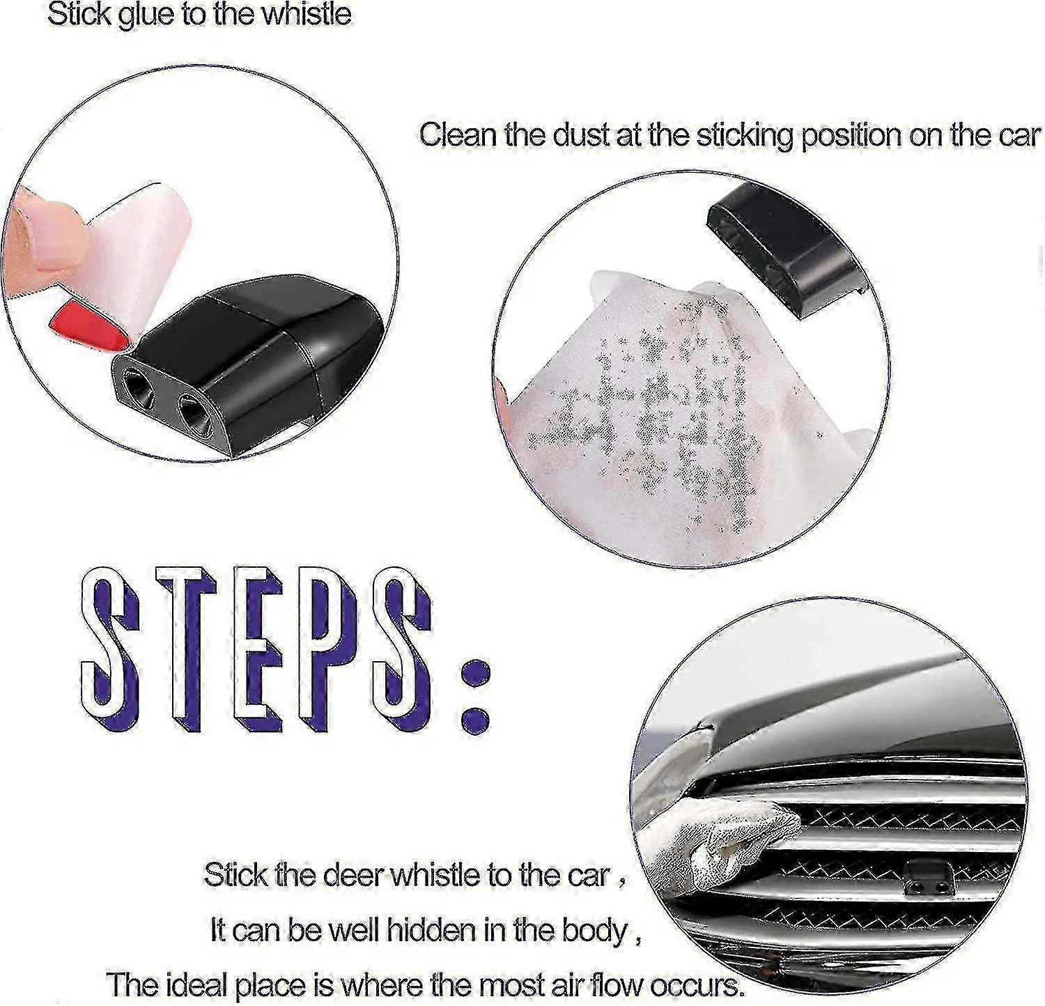 Warning Whistle Device, Warning Deer Whistles, Ultrasonic Wildlife ...