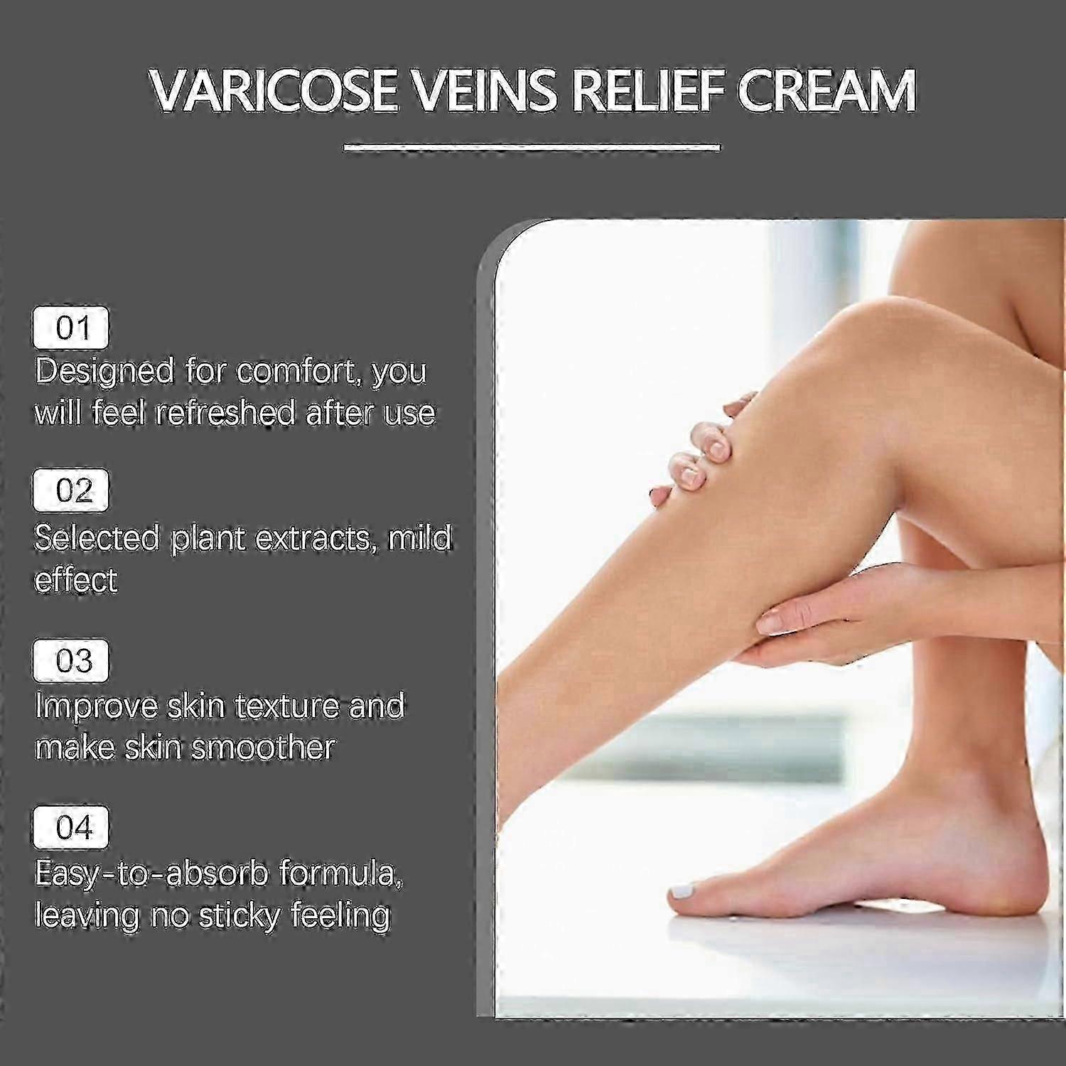 Varicose Relief Cream, Anti-varicose Cream, Anti-varicose Soothing ...