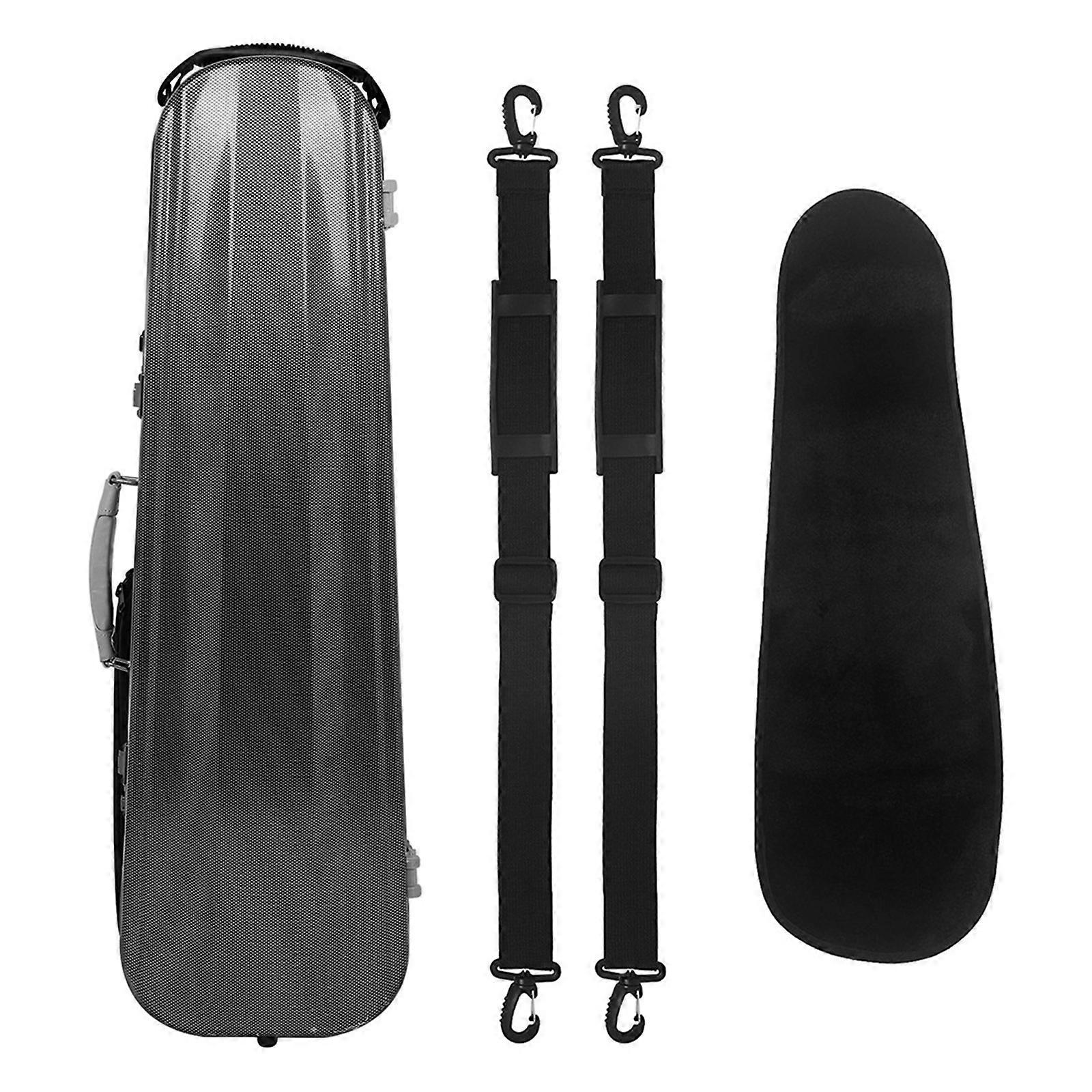 Violin Protective Case Carbon Fiber Construction Comfortable Adjustable ...