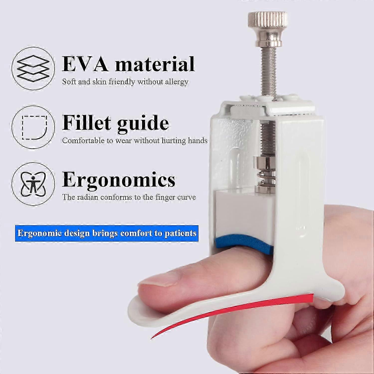 Finger Straightener Splint, Finger Joint Extension Splint Brace ...