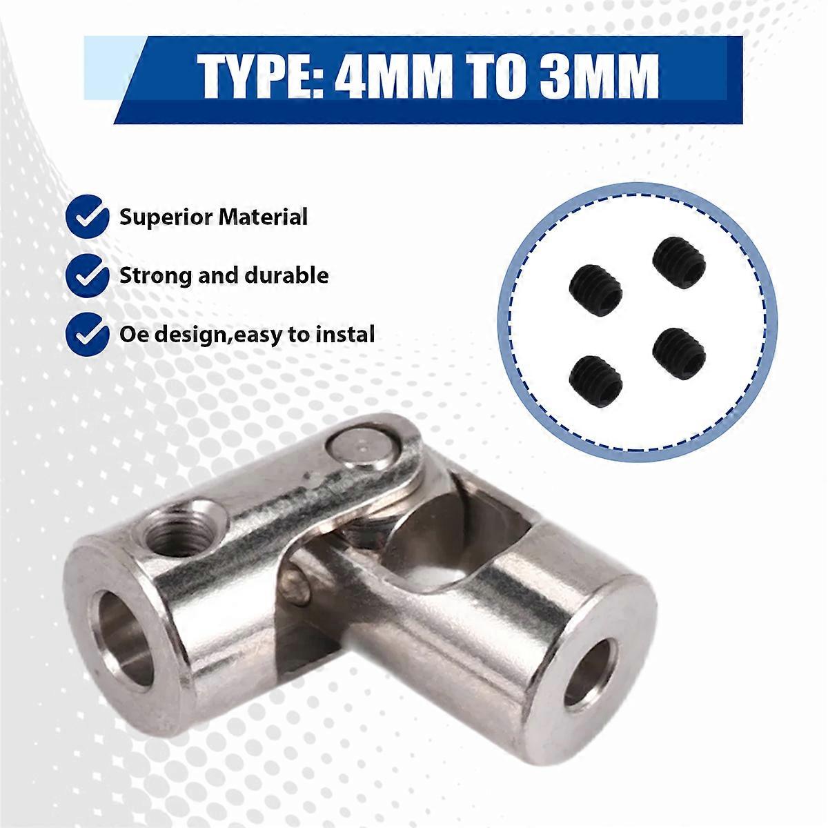 RC Model Ship Rotatable Mini Universal Joint Joint Connection 4mm to ...
