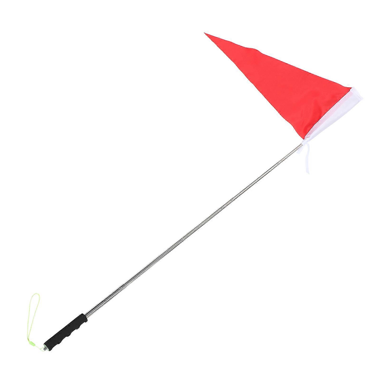 Hand Flag Tour Guide Equipment For Group Tours Durable Use Red 1Set ...