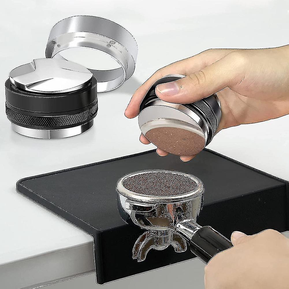 53mm Coffee Tamper And 54mm Dosing Funnel Set, Dual Head Coffee Leveler ...