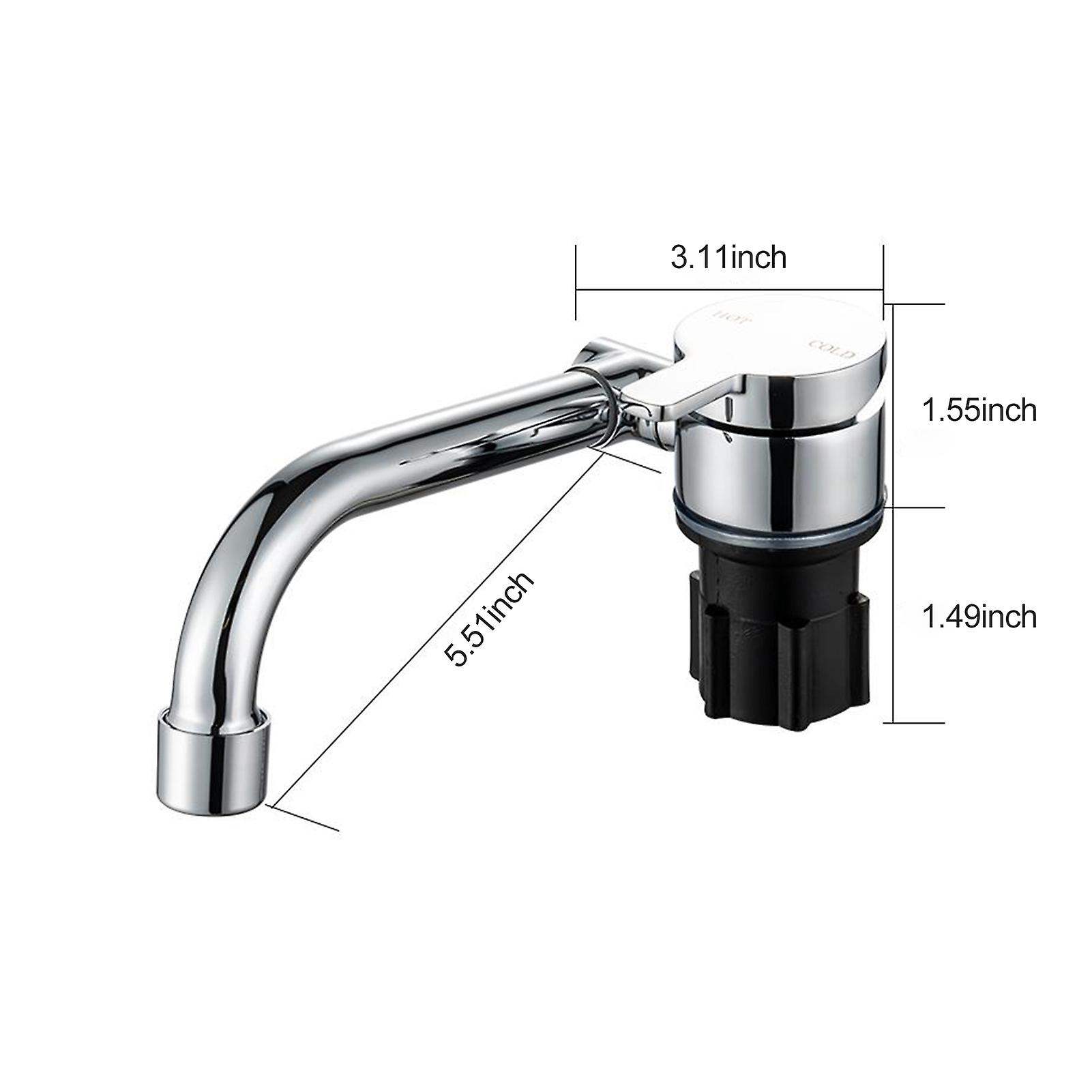 Foldable Faucet 360rotation Kitchen Faucet Sink Single-handle Water ...