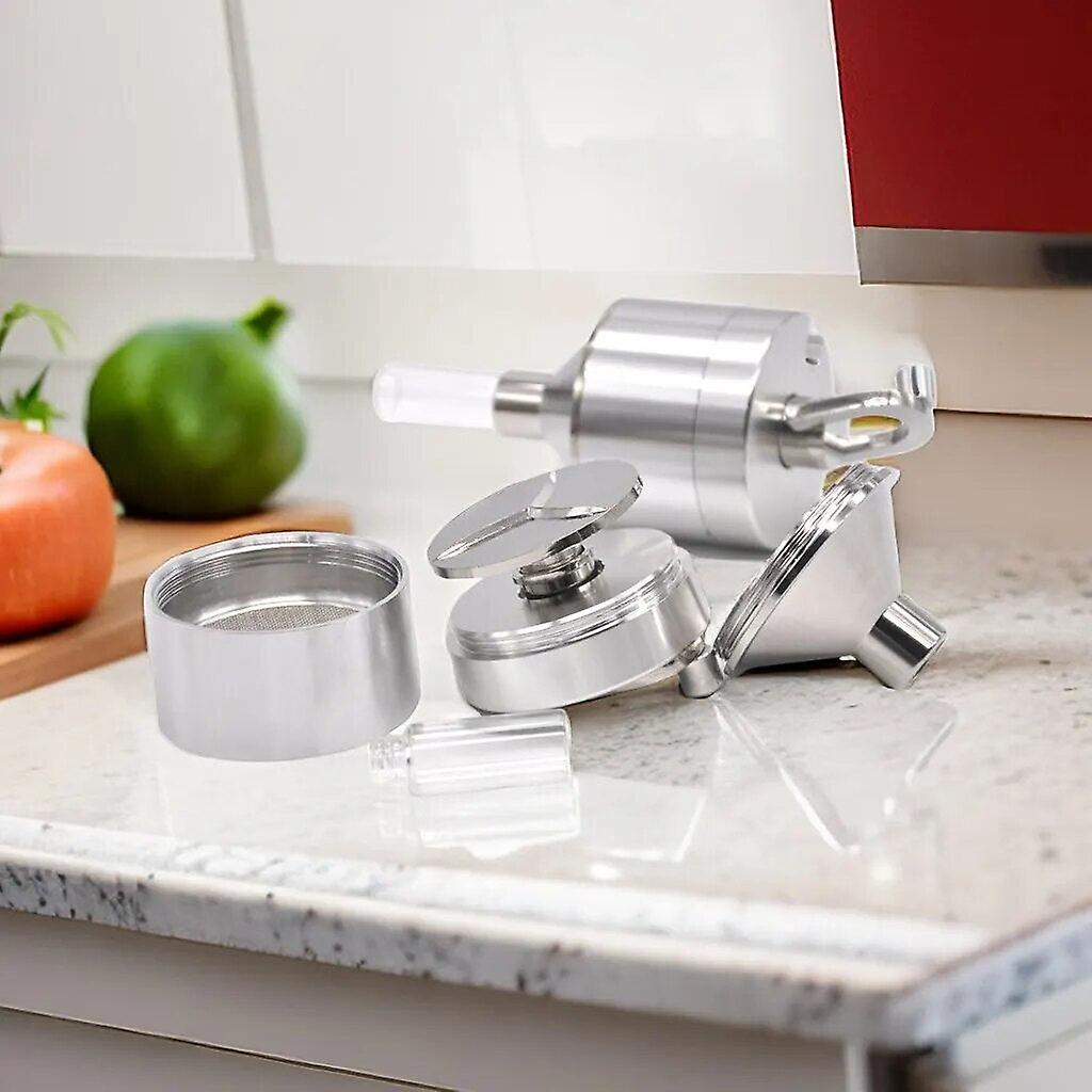 1Pc Metal Powder Grinder Hand Spice Grinder Mill Funnel Food Grinder ...