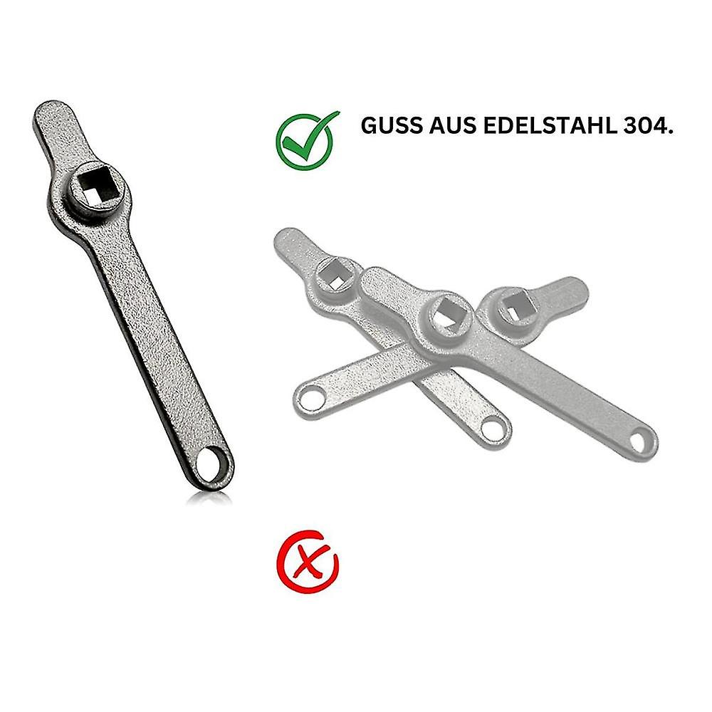 Bleed Key, Stainless Steel Heating Key, Radiator Vent Handle, Square ...