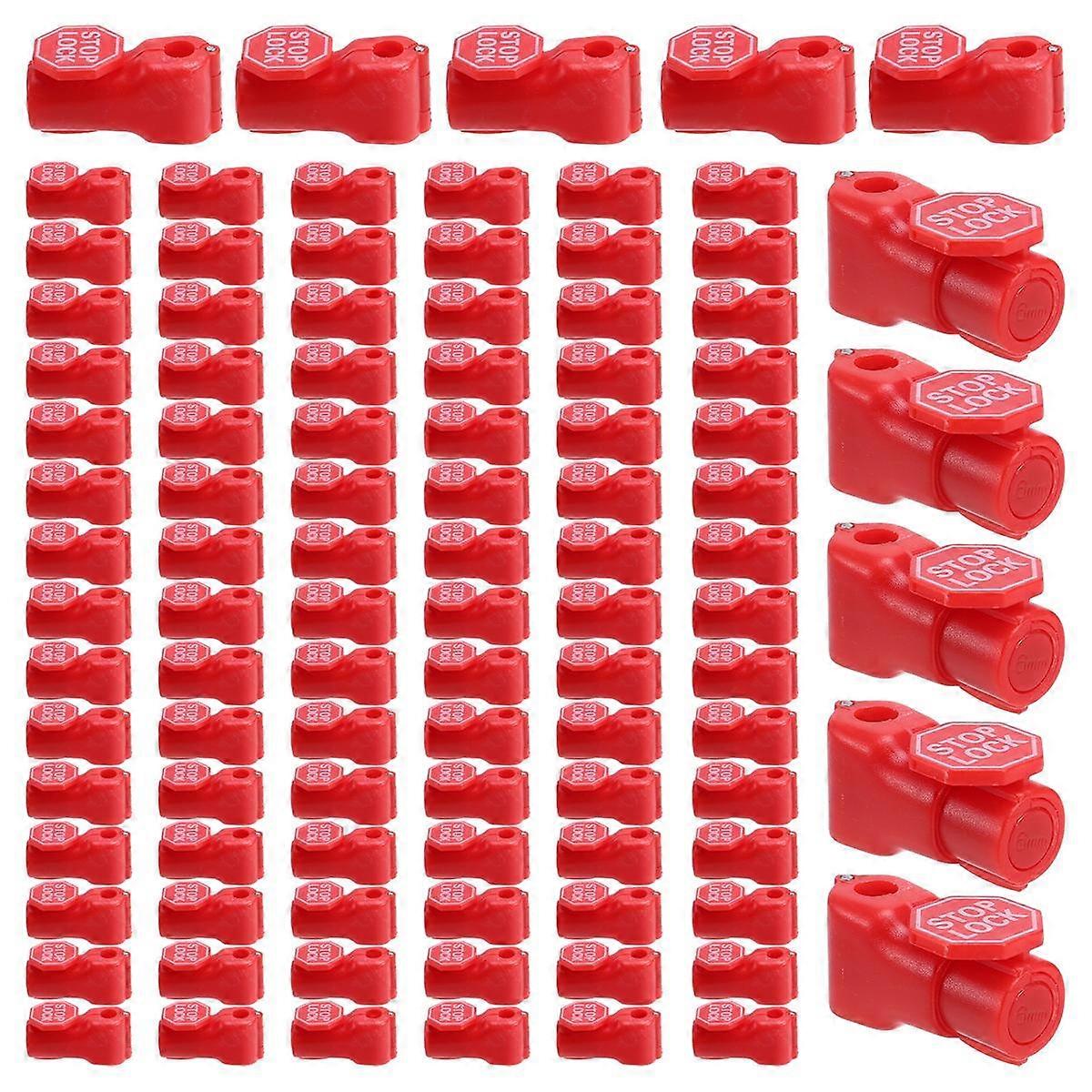 100pcs 6mm Plastic Anti-Theft Locks Unlock Device Retail Shop ...