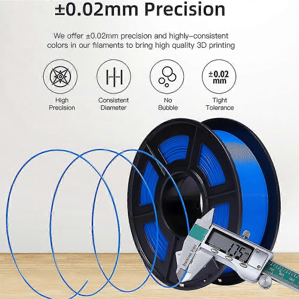 Anycubic Pla Filament 1.75mm Plastic For 3d Printer 1kg/roll Rubber ...