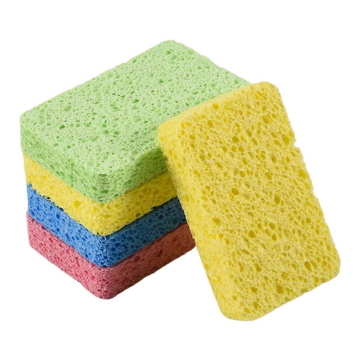 Large Cellulose Sponges,Kitchen Sponges for Dish, Duty Scrub Sponges ...