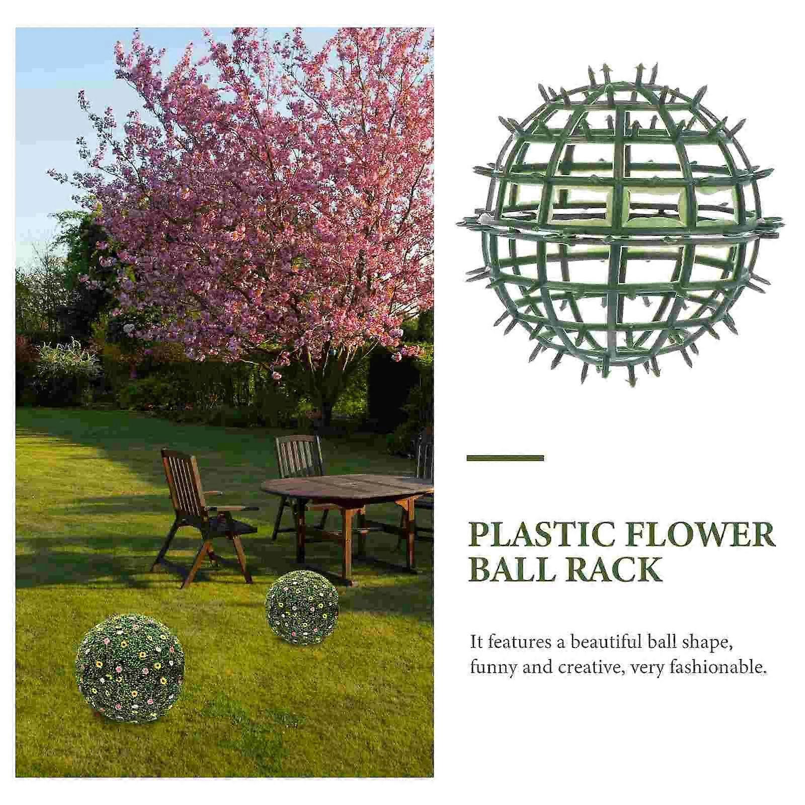 Ball Plant Topiary Frame Flower Grass Cage Rack Artificial Diy Holder ...