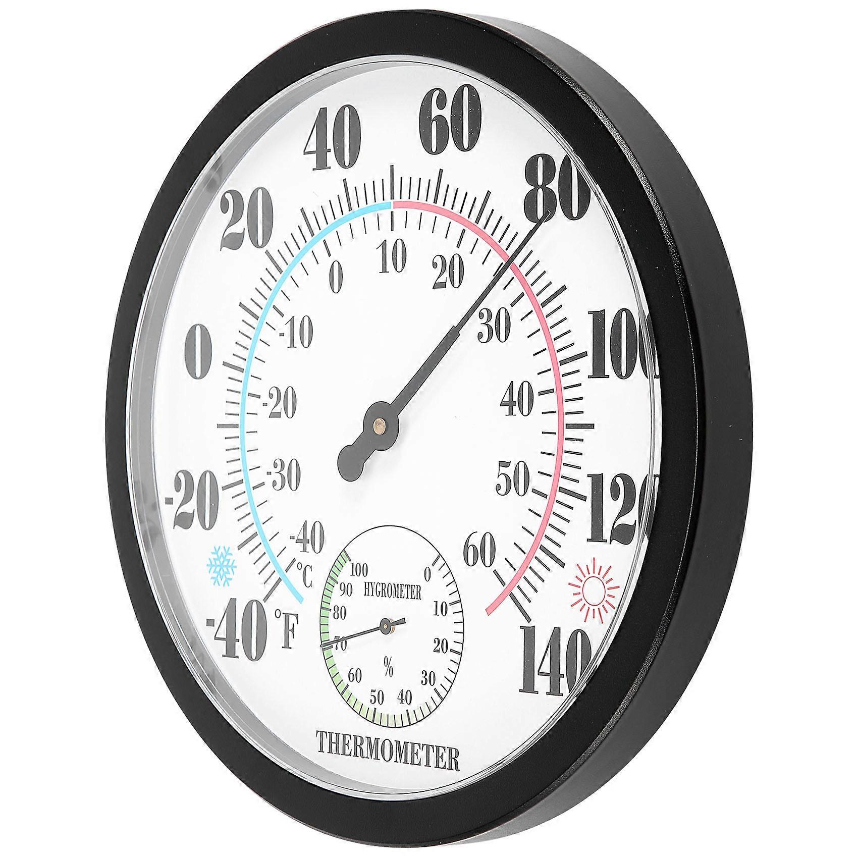 Indoor Outdoor Thermometer Garden Wall Patio Weather Thermometer ...