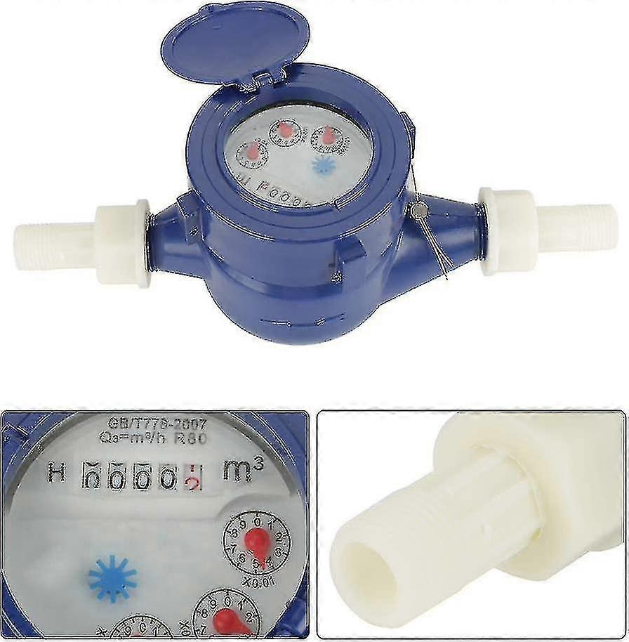 Cold Water Meter, Flow Water Meter For Garden Home Using Water Flow ...
