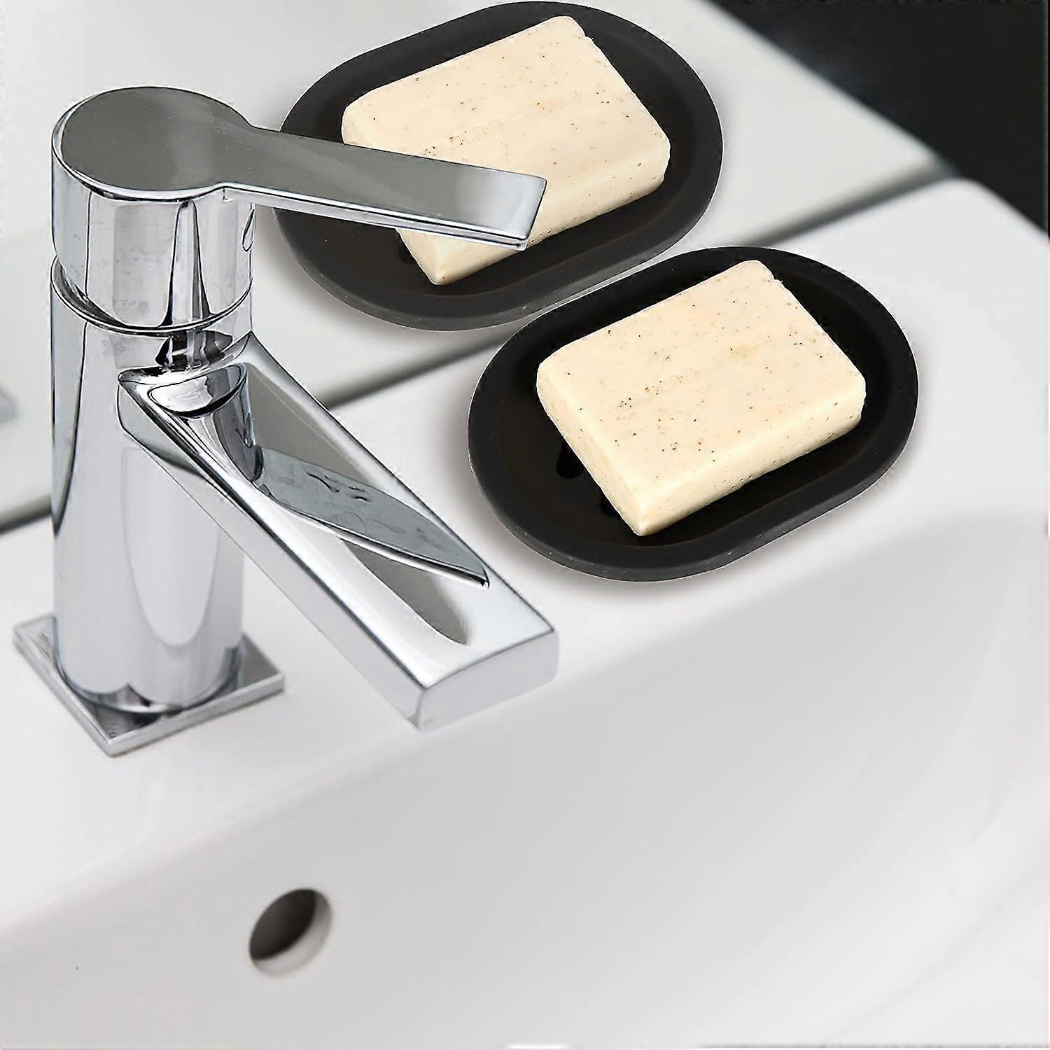 Soap Dish for Shower, 2pcs Soap Dishes Soap Savers for Bar Soap, Soap ...