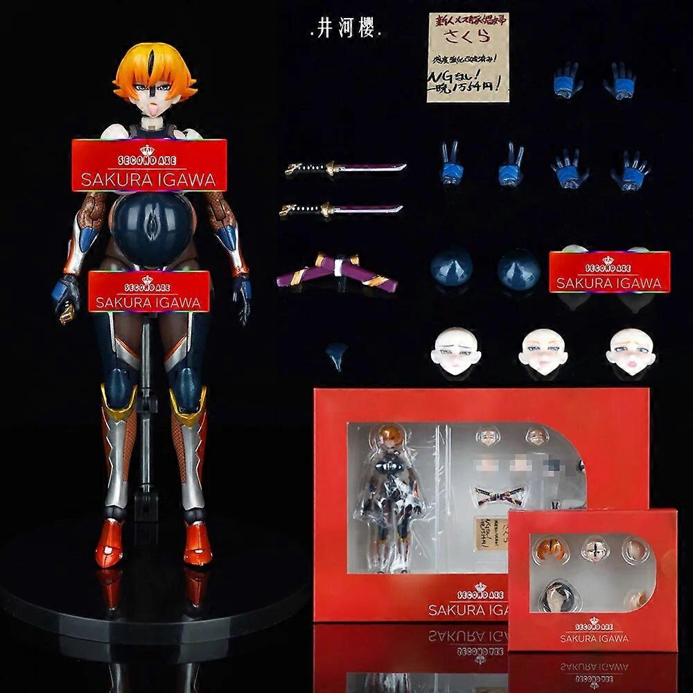 16CM/18CM PVC Taimanin Asagi 3 Mizuki Yukikaze Igawa Sakura Asagi ...