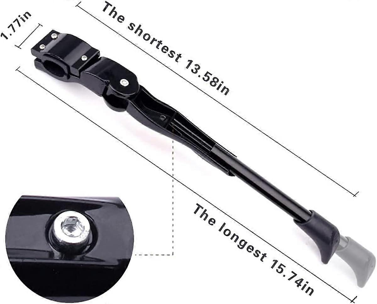 XHX Adjustable Bike Kickstand for 22-28 Inch,Bike Accessories for Rockrider Mountain Bike,Road ...
