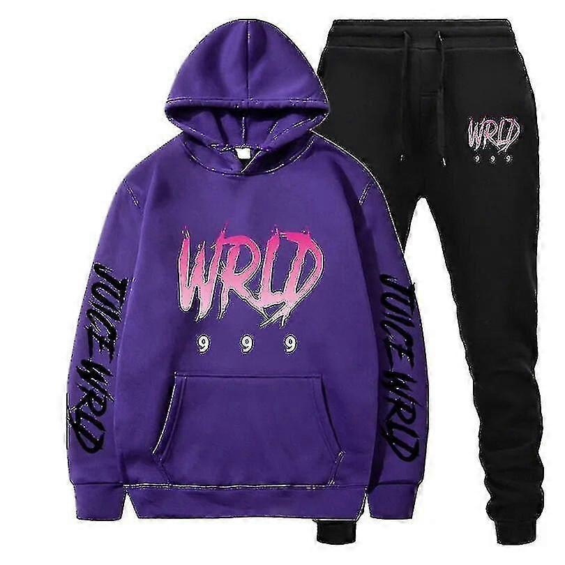 Men'S Sets Juice Wrld Hoodies Suits Men Women Fashion Music Rock ...